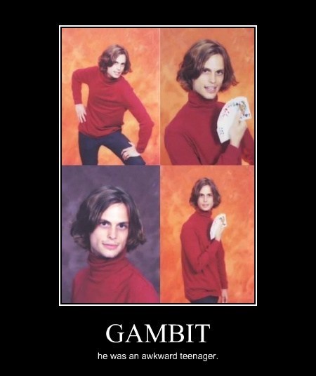 Gambit Loved School Picture Day - Very Demotivational - Demotivational ...