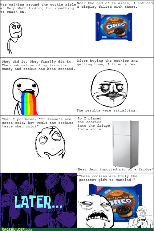 Rage Comics - Oreos - Rage Comics - rage comics - Cheezburger