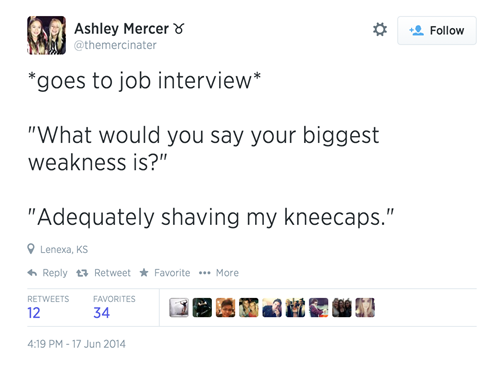 Always Be Honest at Job Interviews - Monday Thru Friday - job fails