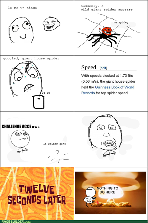 Rage Comics - spider - Rage Comics - rage comics - Cheezburger