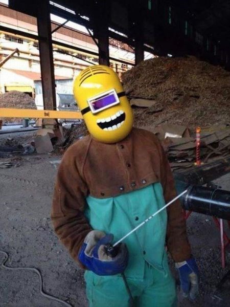World's Best Welding Mask - Cartoons & Anime - Anime | Cartoons | Anime ...