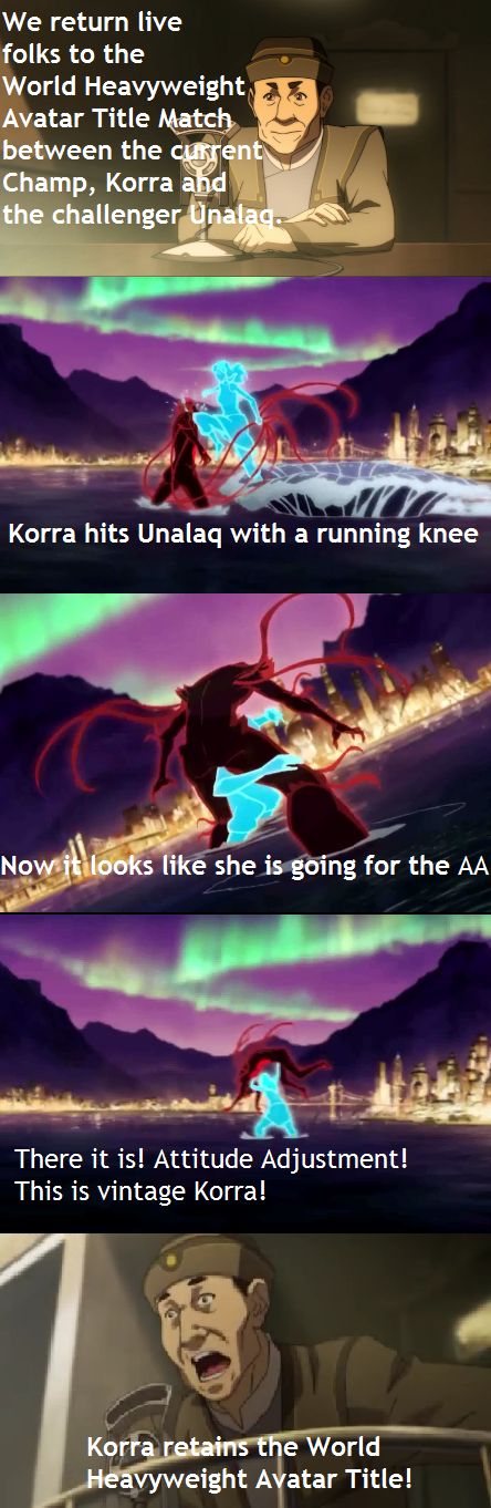 New WWE Diva? - Avatar: Legend of Korra