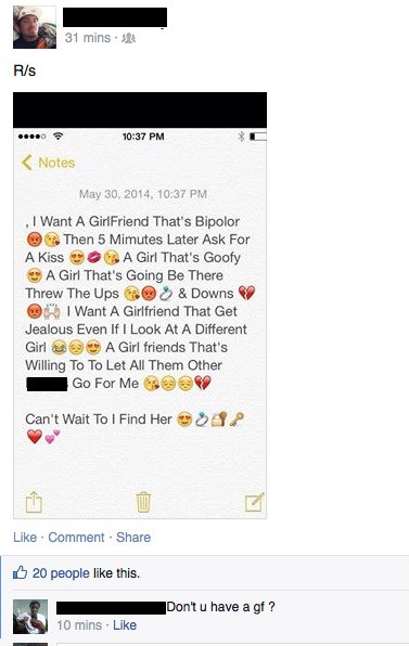 Failbook - relationships - Funny Facebook Fails - Failing On Facebook ...