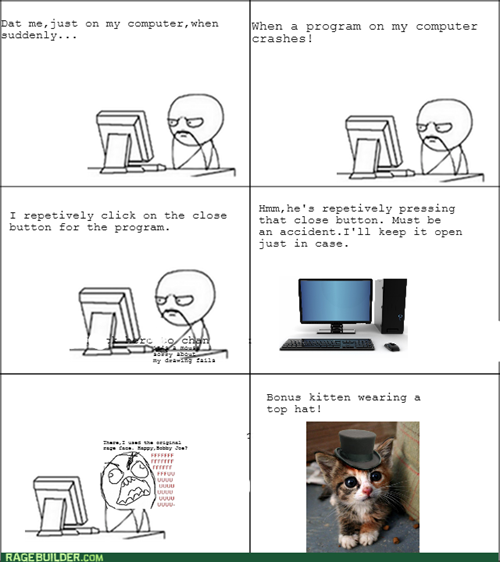 Rage Comics - computer - Rage Comics - rage comics - Cheezburger