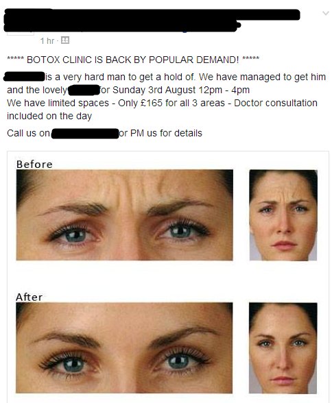 Failbook - botox - Funny Facebook Fails - Failing On Facebook - Cheezburger