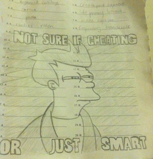 Someone Scored Well on Their Test - School of Fail - homework class test