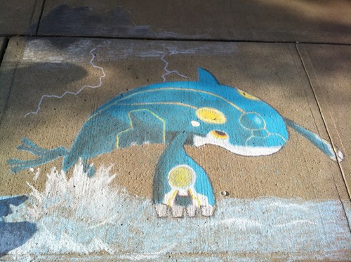 Primal Chalk Art - Pokémemes - Pokémon, Pokémon GO