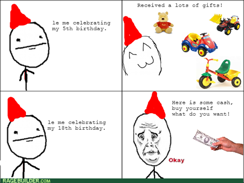Birthday Time! - Rage Comics - rage comics