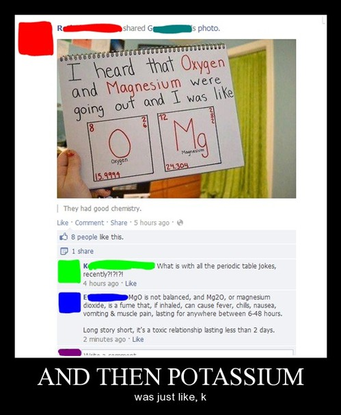 Memebase - potassium - All Your Memes In Our Base - Funny Memes ...