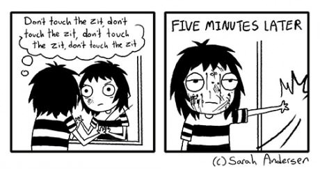 Skin Care And Self Control - Web Comics - 4koma comic strip, webcomics ...