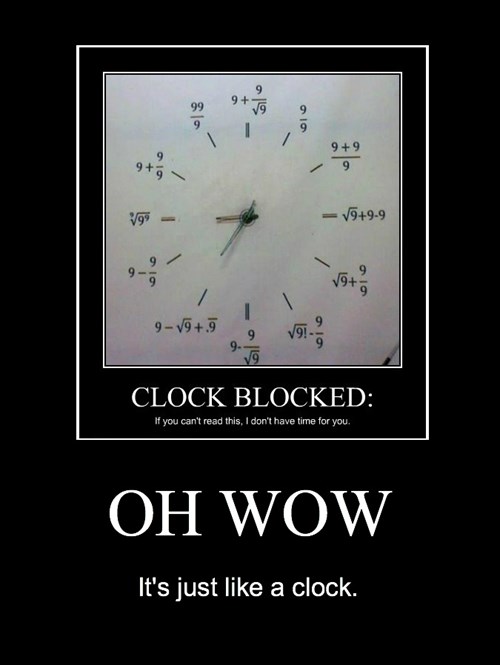 Memebase - clock - Page 2 - All Your Memes In Our Base - Funny Memes ...
