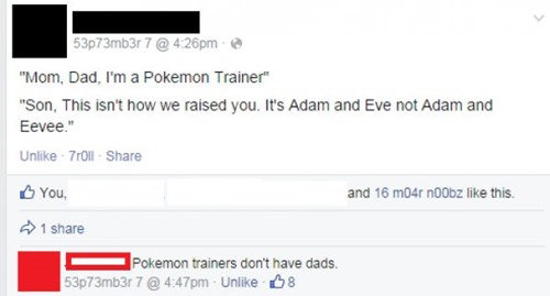 Coming Out as a Pokémon Trainer on Facebook - Pokémemes - Pokémon ...