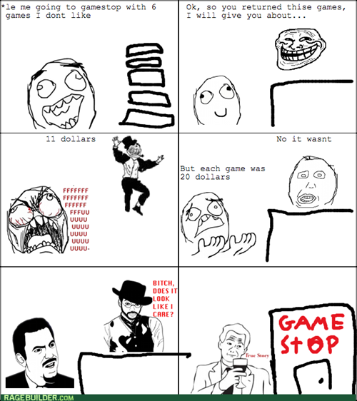Thanks, GameStop - Rage Comics - rage comics