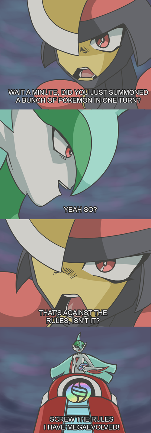 Pokémemes - mega gallade - Pokemon Memes - Pokémon, Pokémon GO ...