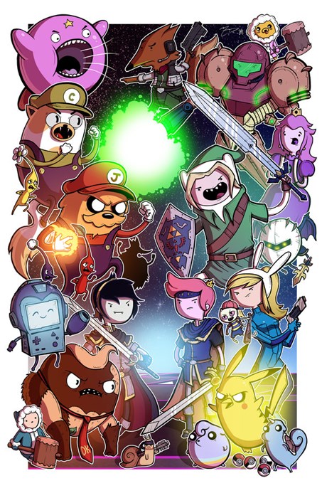 What Happens When Adventure Time Meets Video Games? - Cartoons & Anime ...
