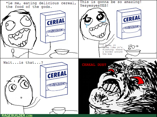 Rage Comics - cereal - Rage Comics - rage comics - Cheezburger