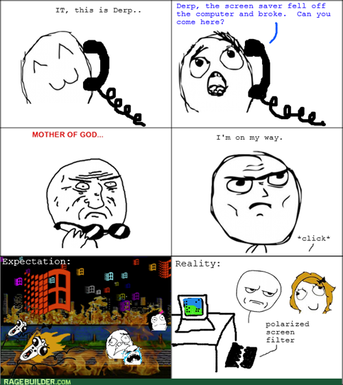 Help Desk Woes - Rage Comics - rage comics