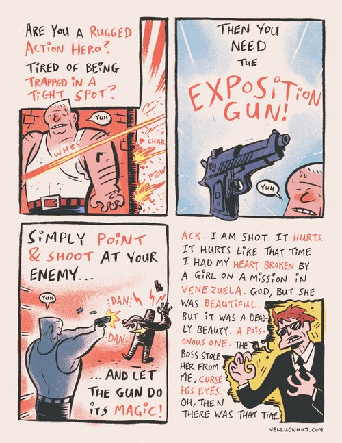 Just What an Action Hero Needs - Web Comics - 4koma comic strip ...