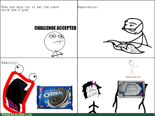 Rage Comics - Oreos - Rage Comics - rage comics - Cheezburger
