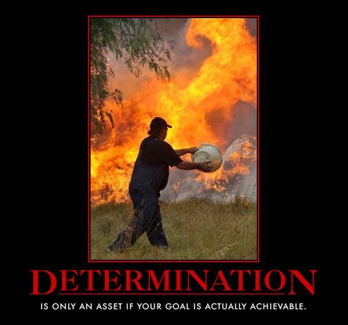Very Demotivational - determination - Very Demotivational Posters ...