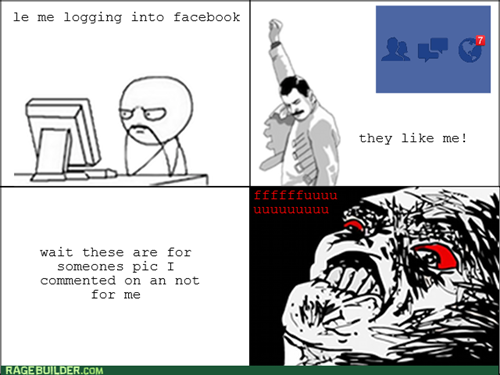 False Facebook Hopes - Rage Comics - rage comics