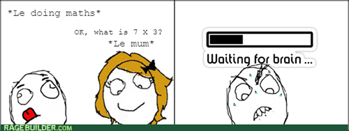 Brain is Loading (Please Wait) - Rage Comics - rage comics