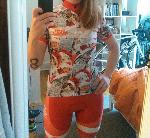 Time For Some Festive Cycling - Poorly Dressed - fashion fail