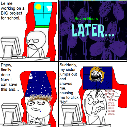 Sibling Love and Rage - Rage Comics - rage comics