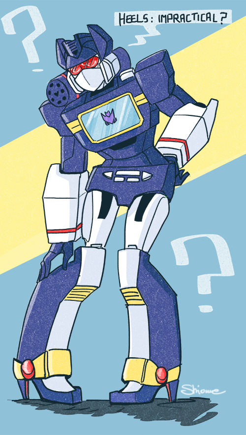 Soundwave Cartoon