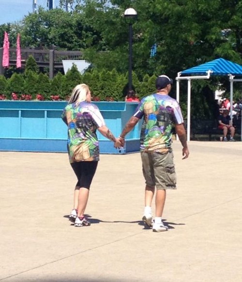 Usually I Hate Matching Couple Shirts, But This is an Exception ...