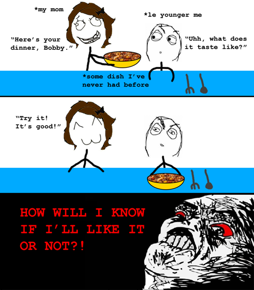 Dinner Dilemma... - Rage Comics - rage comics