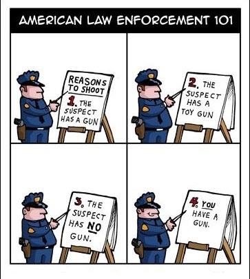 American Law Enforcement 101 - Web Comics - 4koma comic strip ...