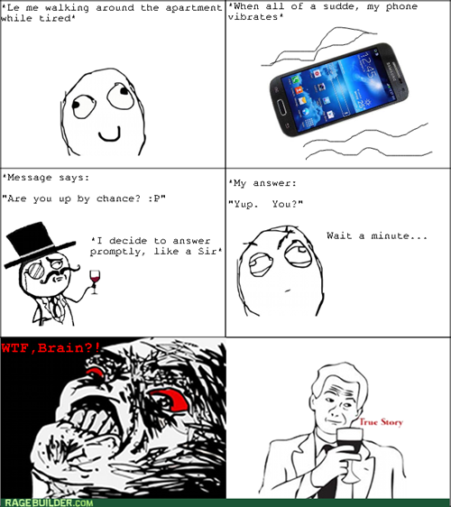 When the Brain Gets Tired... - Rage Comics - rage comics