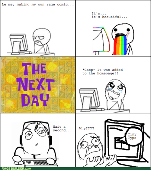 Small Mistke - Rage Comics - rage comics