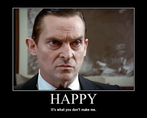 He's Clearly Not Happy - Very Demotivational - Demotivational Posters ...