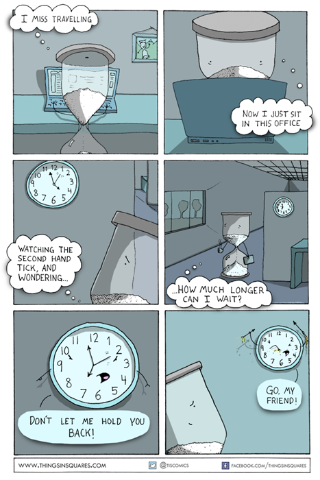 Time Travel is Easy - Web Comics - 4koma comic strip, webcomics, web comics