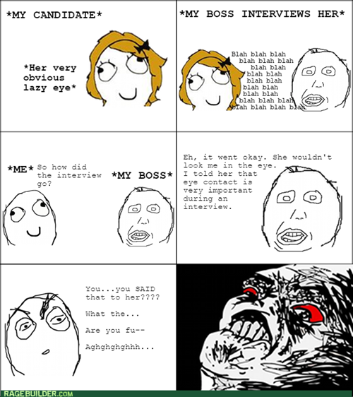 One Sensitive Boss - Rage Comics - rage comics