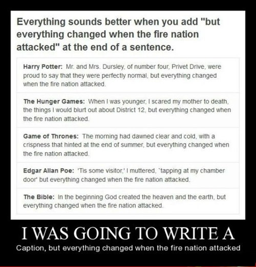 Damn the Fire Nation - Very Demotivational - Demotivational Posters ...