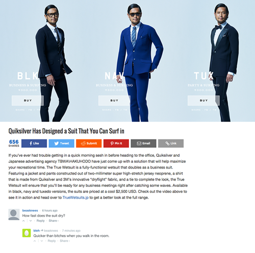 Wetsuits That Will Keep Everyone a Little Dry - Poorly Dressed ...