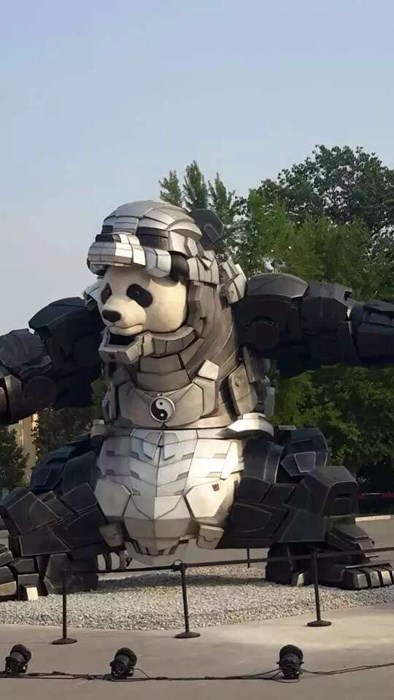 Iron Panda, Suit Up and Move Out! - WIN! - epic win photos