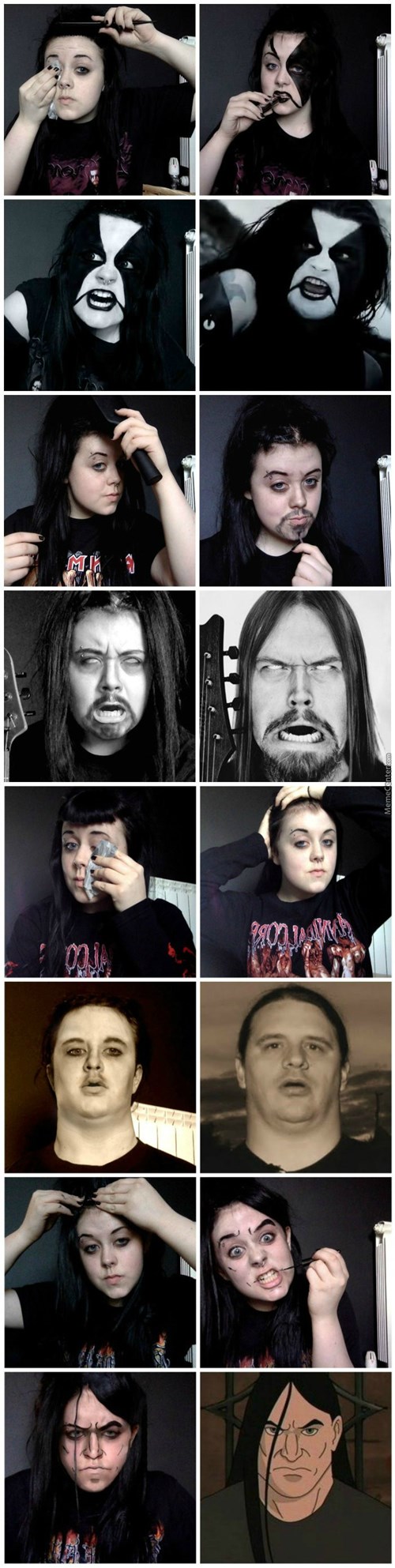 Truly Heavy Makeup Makeovers - WIN! - epic win photos