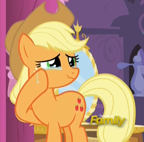 Applejack Cry