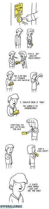 The Help Button - Web Comics - 4koma comic strip, webcomics, web comics