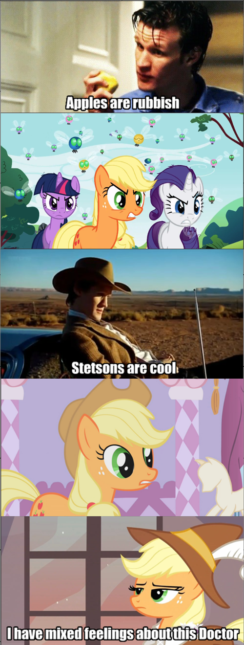 Applejack: Always a Tennant Fan - My Little Brony - my little pony ...