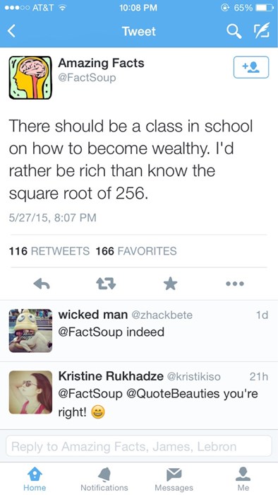 What About a Wealth... of Knowledge! - Failbook - Failing On Facebook