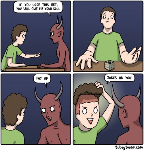 Betting Gingerly With The Devil - Web Comics - 4koma comic strip ...