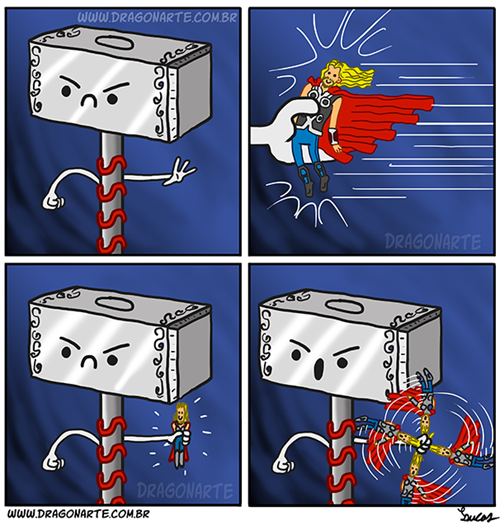 Maybe Thor Will Be a Little Gentler in the Future - Superheroes ...