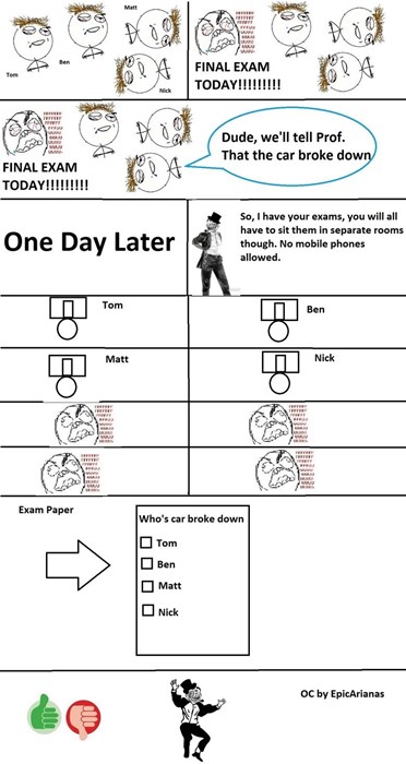 Pop Exam. - Rage Comics - rage comics