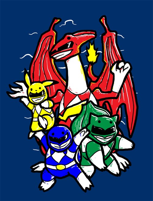 Power Rangers Monday: Mighty Morphin Poké Rangers - Pokémemes - Pokémon ...