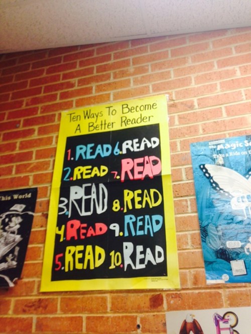 Now I am The Best Reader - School of Fail - homework class test